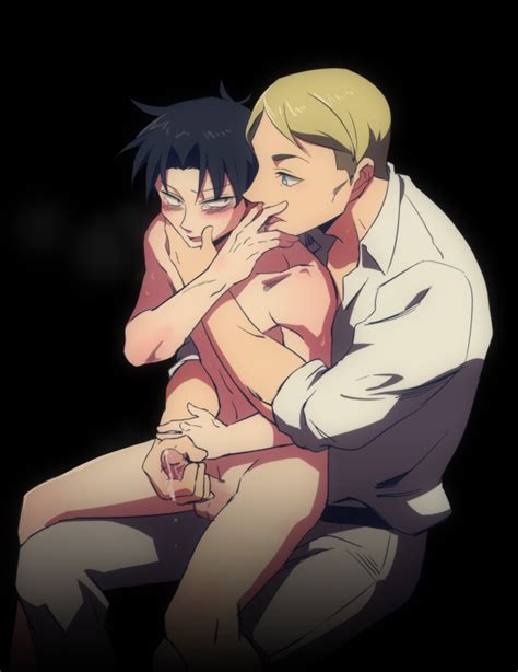 Rule 34 Attack On Titan Erwin Smith Gay Levi Male Male Only Tagme Yaoi 1294905