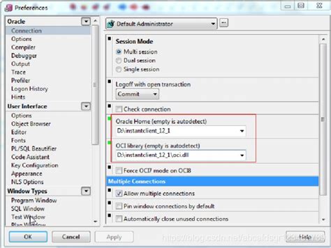 plsql连接oracle数据库配置流程（图文详解） 程序员大本营