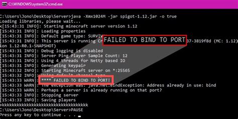 Minecraft Failed To Bind Port Try These Fixes