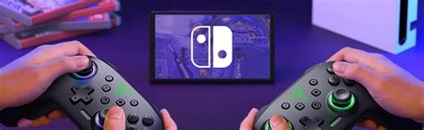 Dinofire Wireless Bluetooth RGB Controller For Nintendo Switch Switch