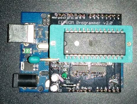 eeprom programmer shield v2 for arduino from unaclocker on tindie