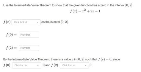 solved use the intermediate value theorem to show that the