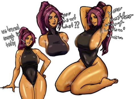 Rule 34 1girls Armpits Bare Legs Bare Thighs Big Breasts Bleach Curvy Dark Skinned Female Dark
