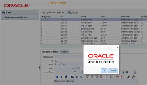 oracle jdeveloper 12c tutorials 12 1 3 developing user interfaces with adf faces rich client