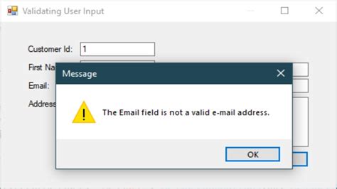 C Tutorial TextBox Validation In C Windows Application FoxLearn