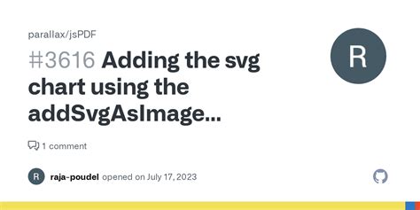 adding the svg chart using the addsvgasimage function · issue 3616 · parallax jspdf · github