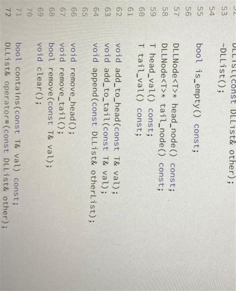 solved dllist bool is empty const dllnode head node