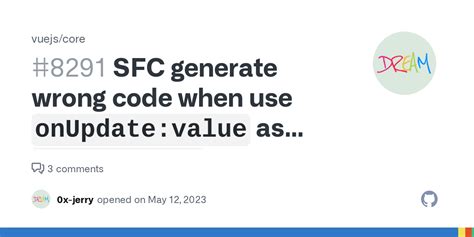 sfc generate wrong code when use `onupdate value` as `defineprops` key · issue 8291 · vuejs