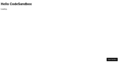 Loadable Components Lazy Codesandbox