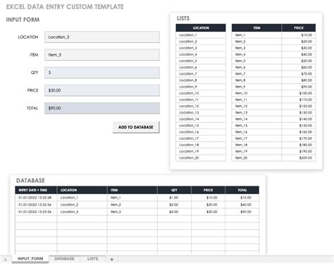 excel forms examples how to create data entry form in excel 2023
