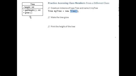 intro to classes accessing fields with getters youtube