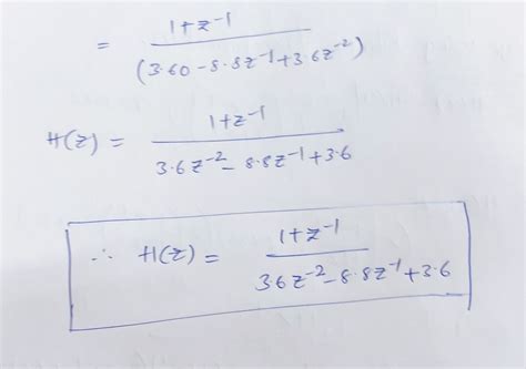 [solved] using bilinear transformation method design a first order low pass course hero