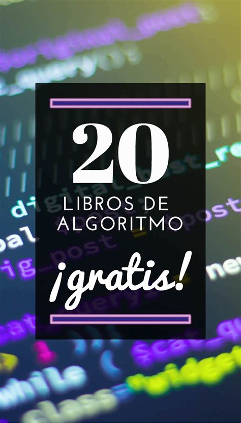más de 20 libros de algoritmo que puedes leer gratis y descargar en pdf en 2022 libros de