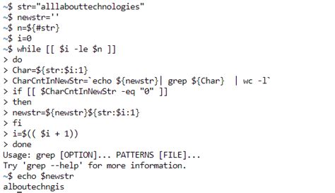 Get All Distinct Character In A String It Talkers