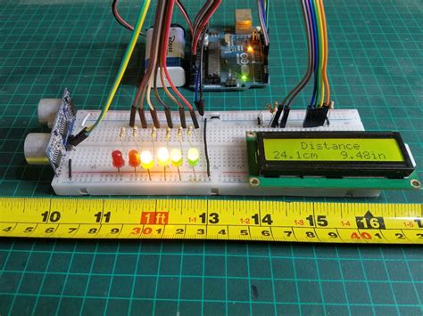 Distance Measurement Device Arduino Project Hub