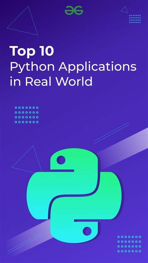 top 10 python applications in real world geeksforgeeks in 2023 python programming books