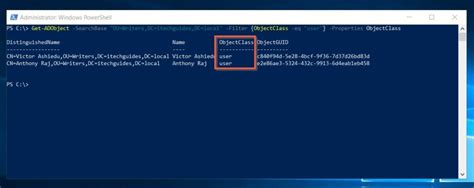 get adobject command explained with examples itechguides