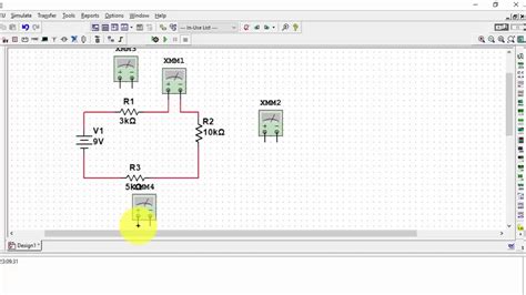 circuit analysis with multisim