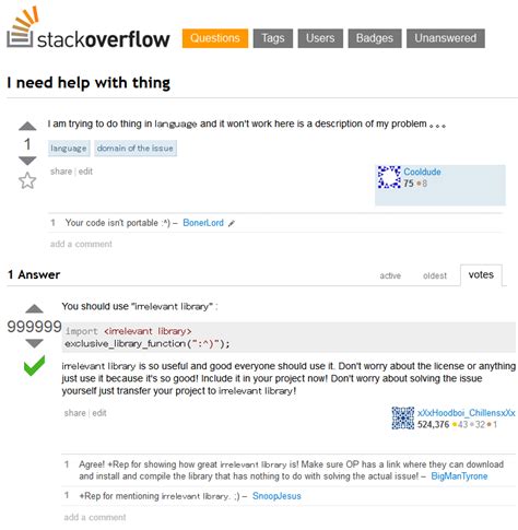 90 of stackoverflow answers r programmerhumor