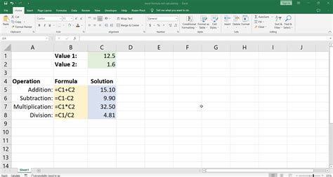 How To Fix Excel Formula Is Not Calculating Upon Changing Values Issue