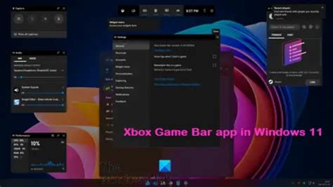 How To Use The Xbox Game Bar In Windows 11