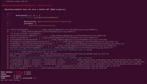 angular NgxsFeatureModule does not have a module def ɵmod property