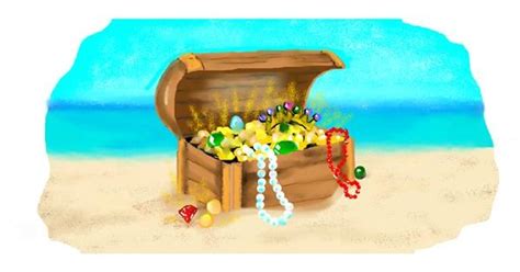 Drawing Of Treasure Chest By DebbyLee Drawize Gallery