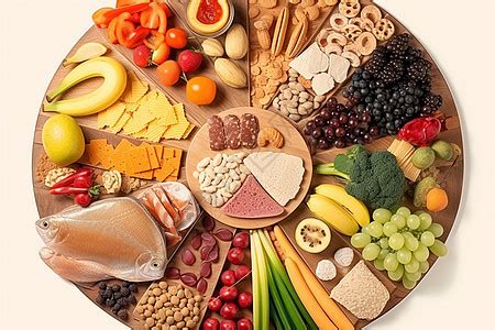 营养均衡的食物高清图片下载 正版图片600207588 摄图网