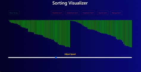 github prodius7 sorting visualizer