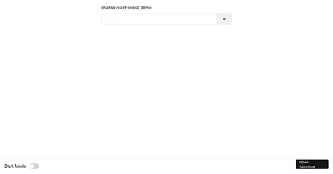 Chakra React Select Placeholder Color Codesandbox