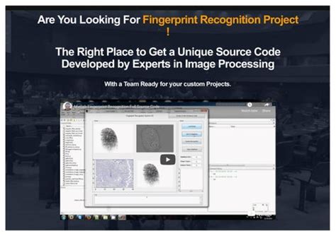 Matlab Fingerprint Recognition System Full Source Code By Matlab
