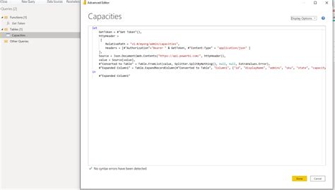 solved power bi rest api authentication failed in service microsoft fabric community