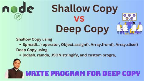 shallow copy vs deep copy reference vs copy library and program for deep copy array object