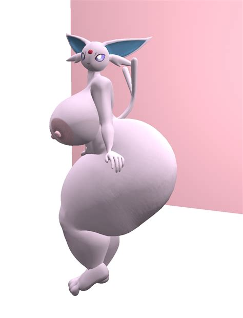 Rule 34 Big Ass Big Breasts Breasts Bubble Butt Eeveelution Espeon Female Ferialexonar Huge