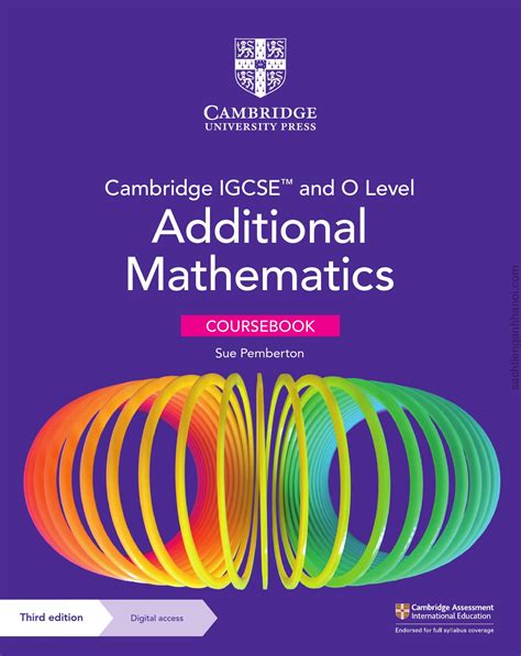 sách cambridge igcse and o level additional mathematics coursebook third edition gia sư tiếng