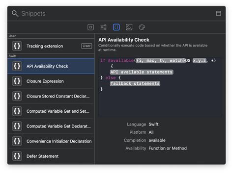 How To Create Code Snippets In Xcode Sarunw