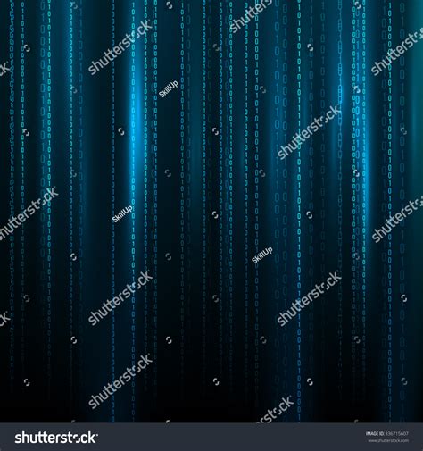 abstract blue technology background binary computer code programming coding hacker concept