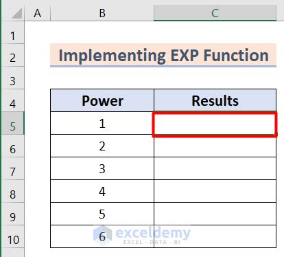 Exponents In Excel How To Use Exponents In Excel 2
