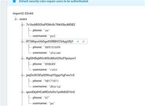 How To A Read User Information From Firebase Database And Display As A