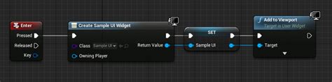creating and displaying ui unreal engine documentation