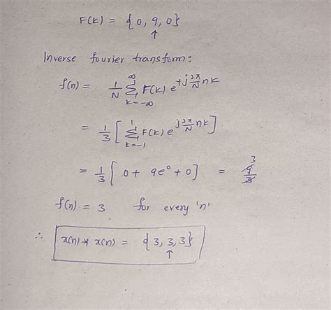 [solved] using the convolution property of the fourier transform determine course hero