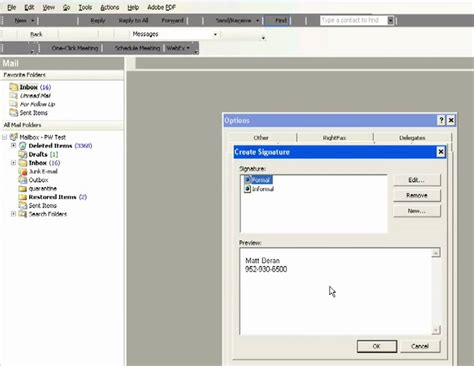 Using Multiple Signatures In Outlook 03 Mov YouTube