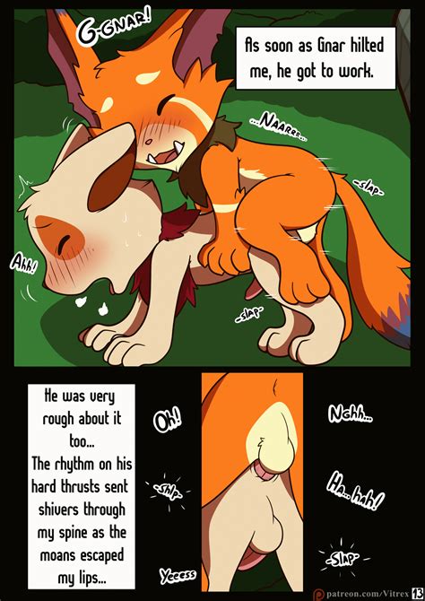 Rule 34 Anal Anal Sex Animated Ass Blush Closed Eyes Comic Dialogue Duo English Text Erection