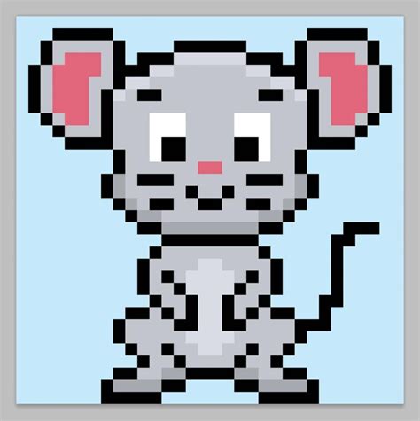 How To Make A Pixel Art Mouse Mega Voxels