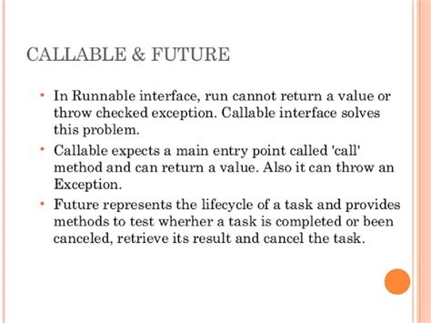 how to use callable and future in java example