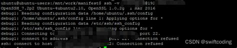 ssh exchange identification read Connection reset by peer CSDN博客