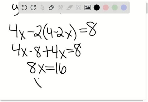 solved use the substitution method or linear combinations to solve the linear system and tell