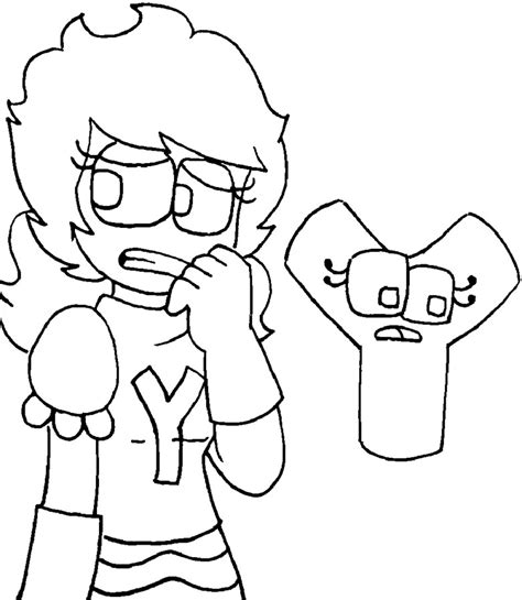 Alphabet Lore Coloring Page Coloring Pages