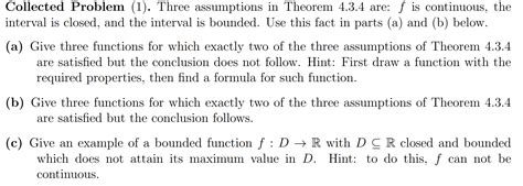 solved theorem 4 3 4 let f be a function defined on a