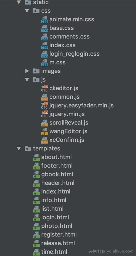 python全栈 web（基于flask框架的完整项目、项目搭建） 阿里云开发者社区